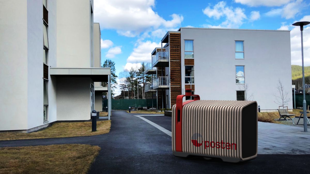 Posten utvikler autonom robot-postmann | Tu.no