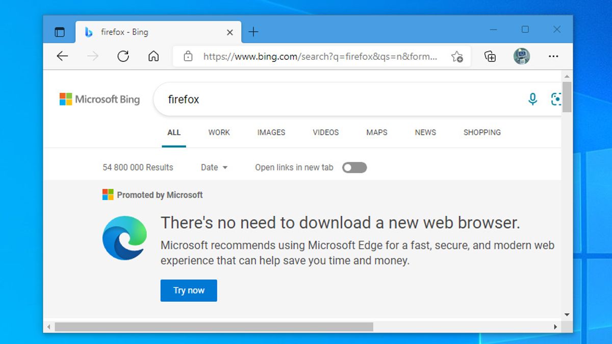 Microsoft fraråder brukerne å laste ned andre nettlesere enn Edge | Digi.no