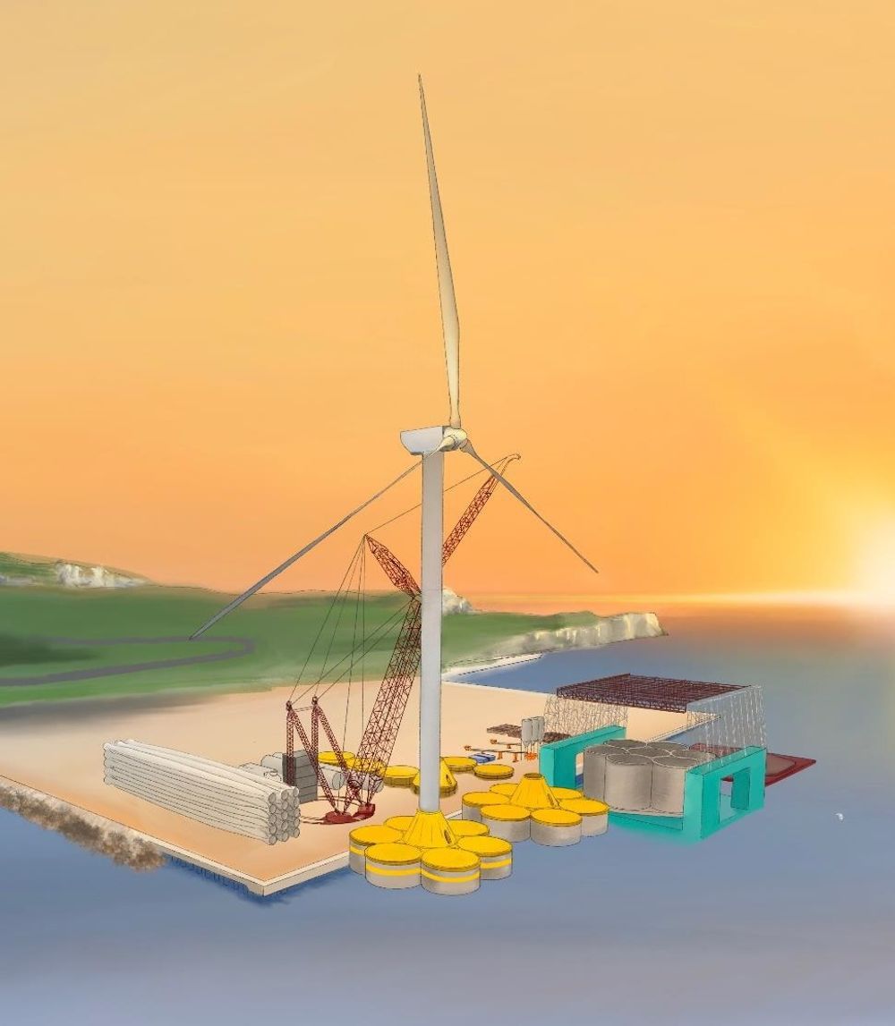 Vil masseprodusere flytende vindturbiner i Norge - Tu.no