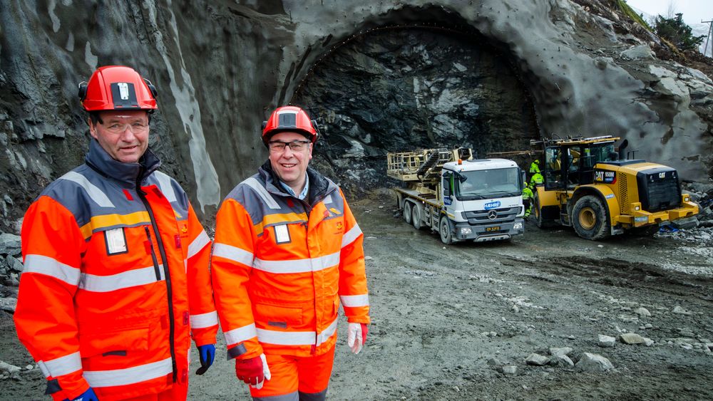 Riksvei 5-tunnel skal forlenges fra 2 til 8,5 kilometer: Driver fra tre ...