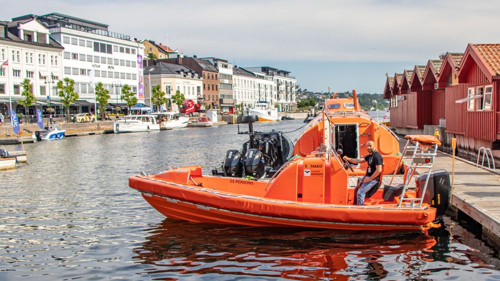 Nå vil de gjøre redningsbåter elektriske - Tu.no
