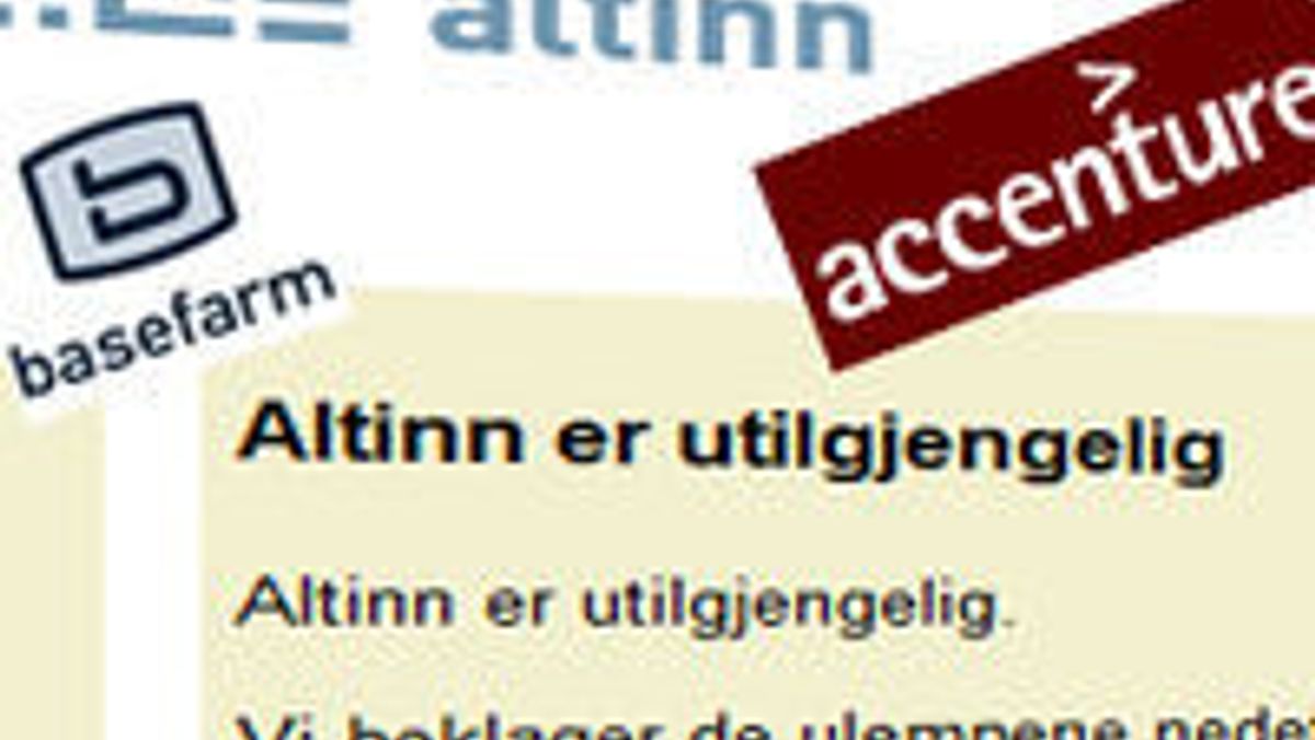 Slik blir Altinn-krisen håndtert | Digi.no