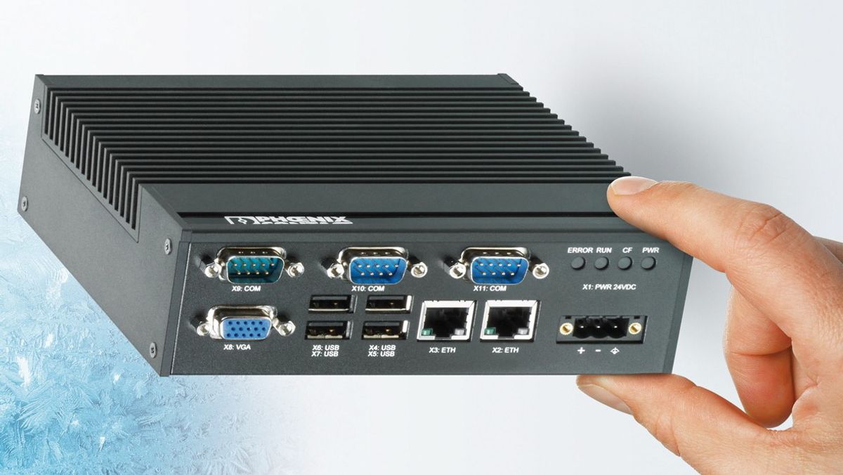 Phoenix Contact IPC VL BPC 1000 kan monteres på DIN-skinne | Tu.no