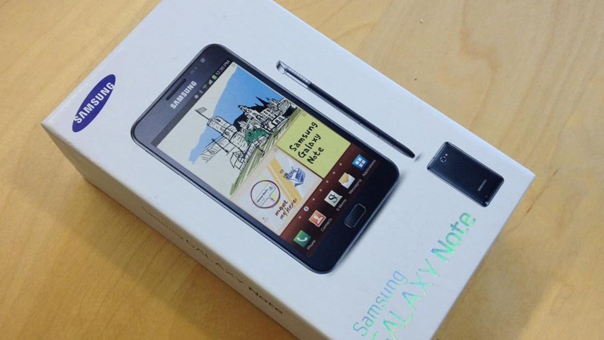 Unboxing av Samsung Galaxy Note | Tu.no