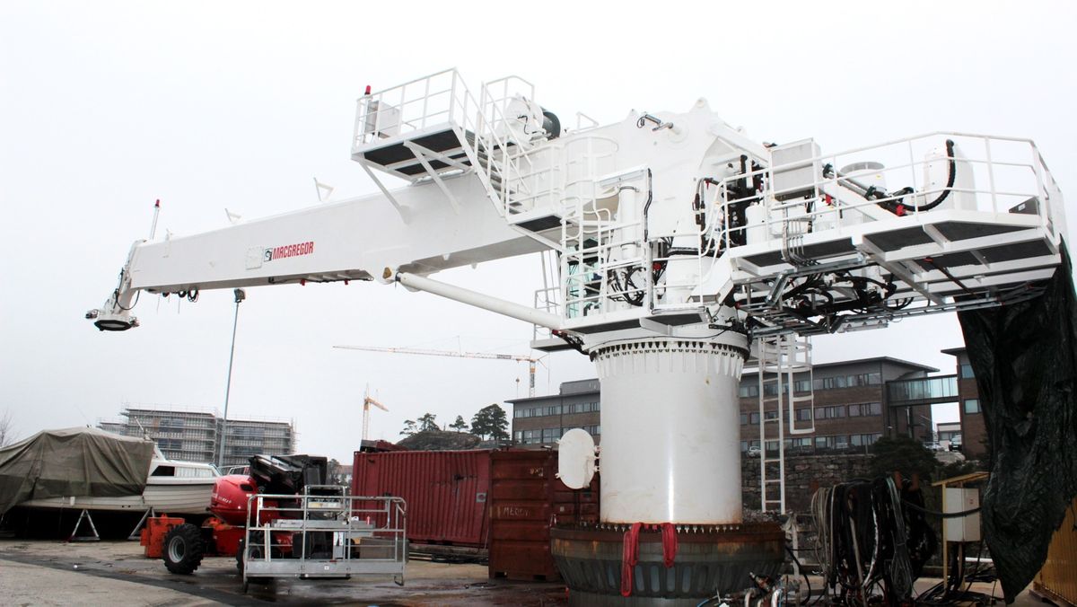 Utviklet verdens mest stabile kran i Kristiansand | Tu.no