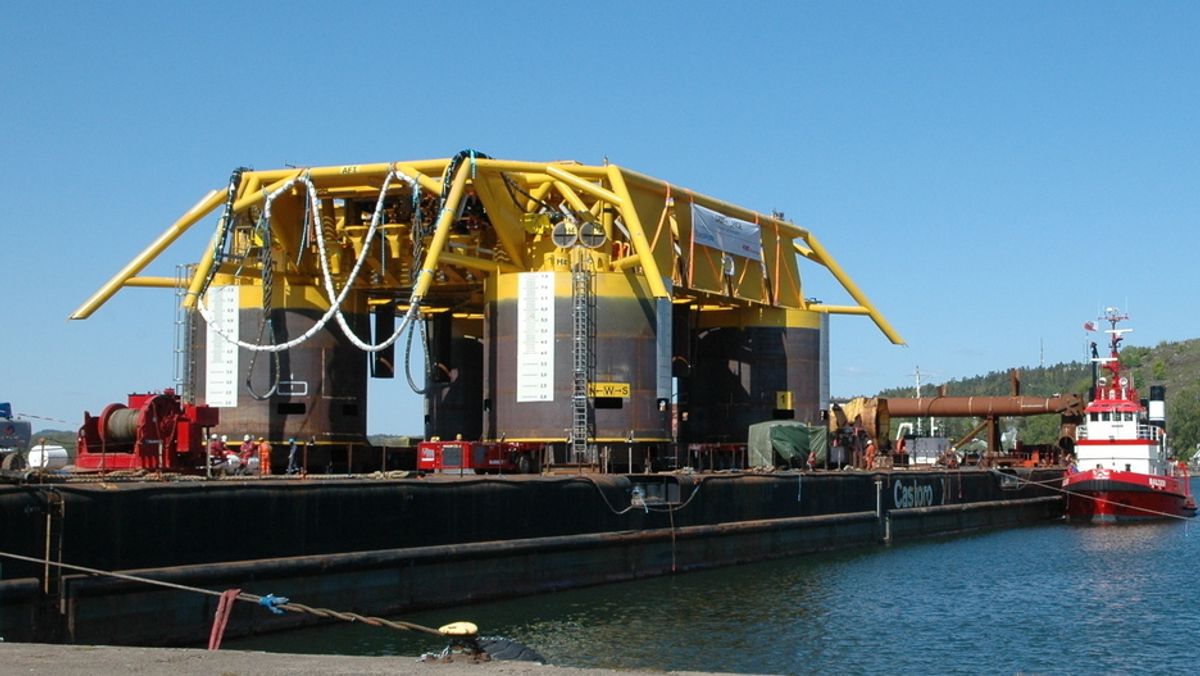 Bommet med 83 cm på 854 meters dyp | Tu.no