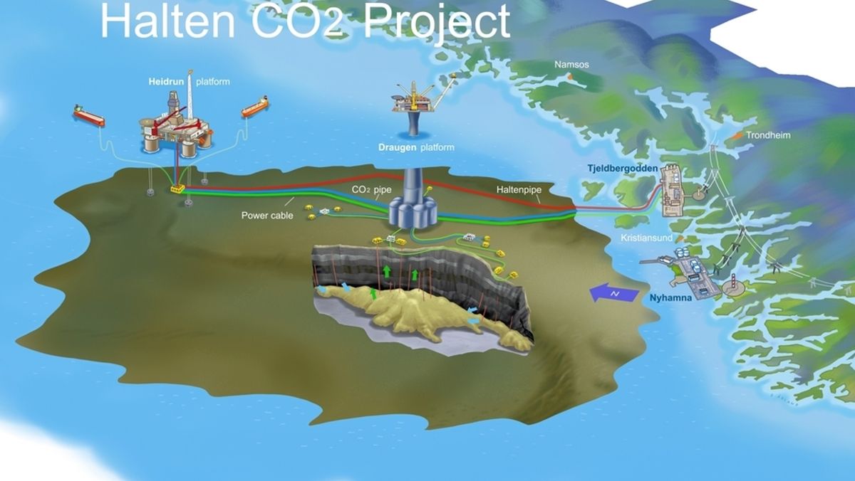 Halten CO2 som pilotprosjekt for EU - Tu.no