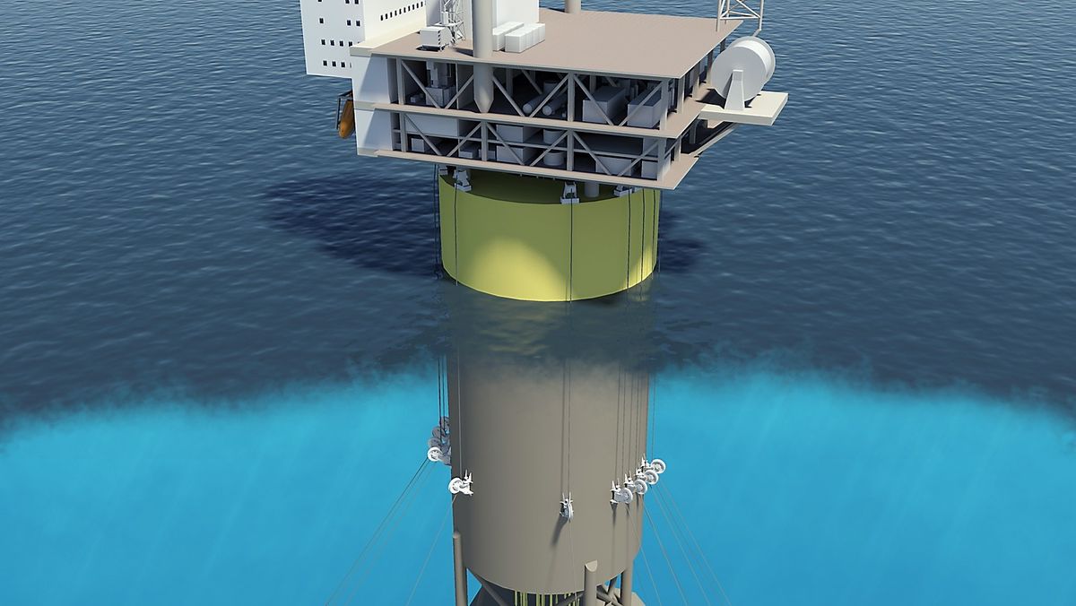 Spar-plattform kobles opp ved Stord | Tu.no