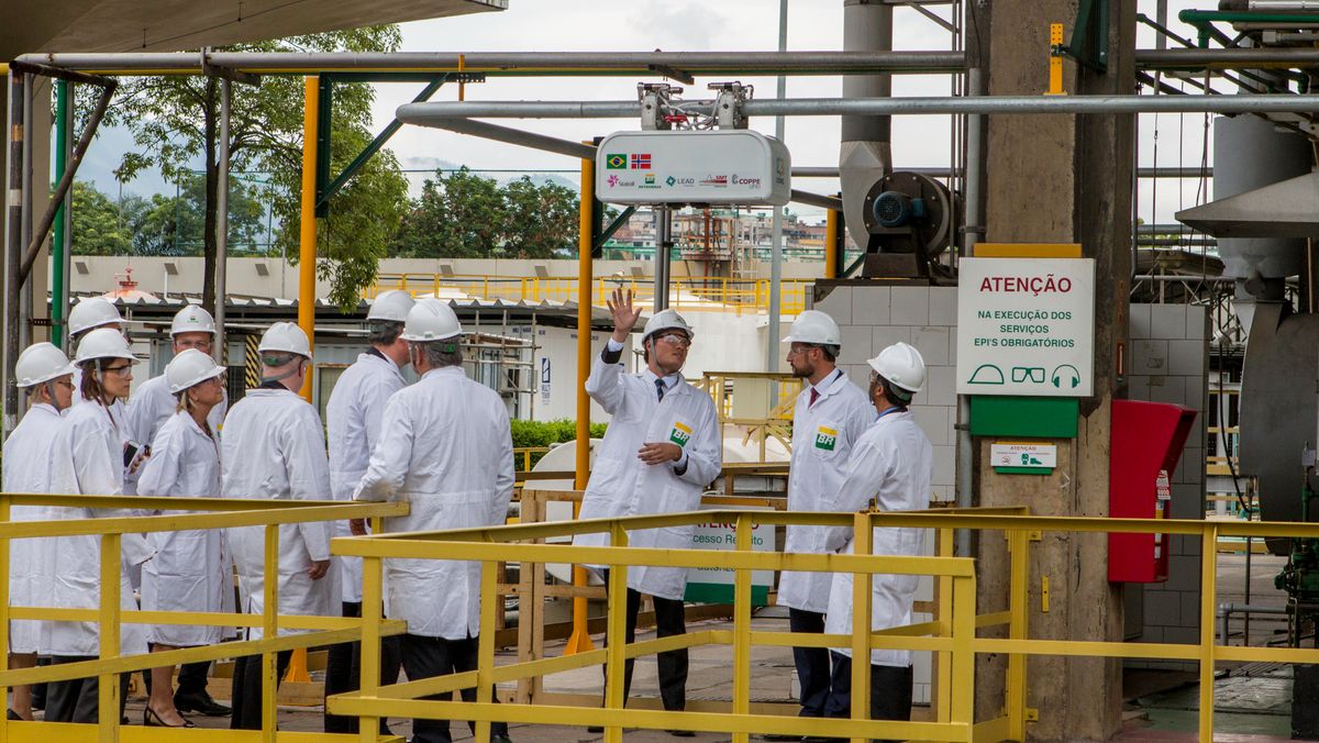 Roboten «Doris» sirkler rundt og oppdager feil på plattformen | Tu.no