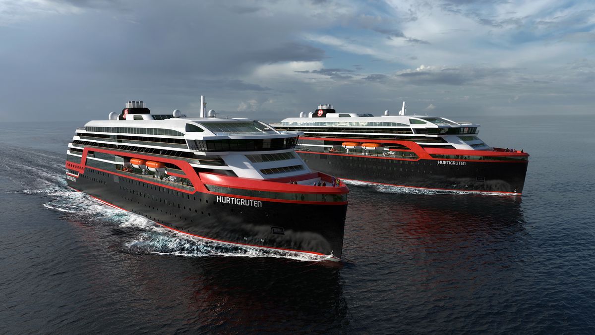 Kleven skal bygge inntil fire nye skip for Hurtigruten | Tu.no