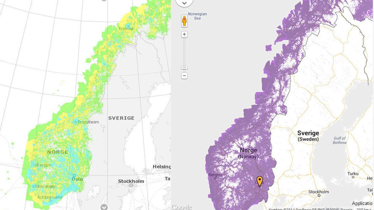Endelig harmoni i dekningskartene | Digi.no