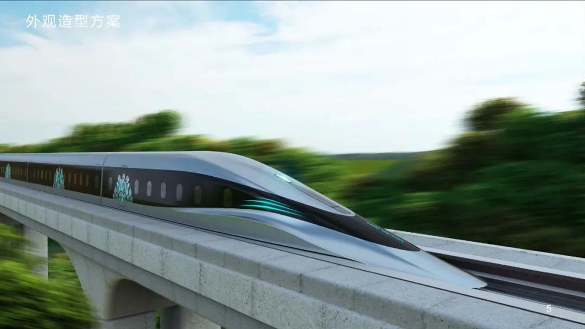 Kina viser verdens første maglev-tog med høytemperatur superledere | Tu.no