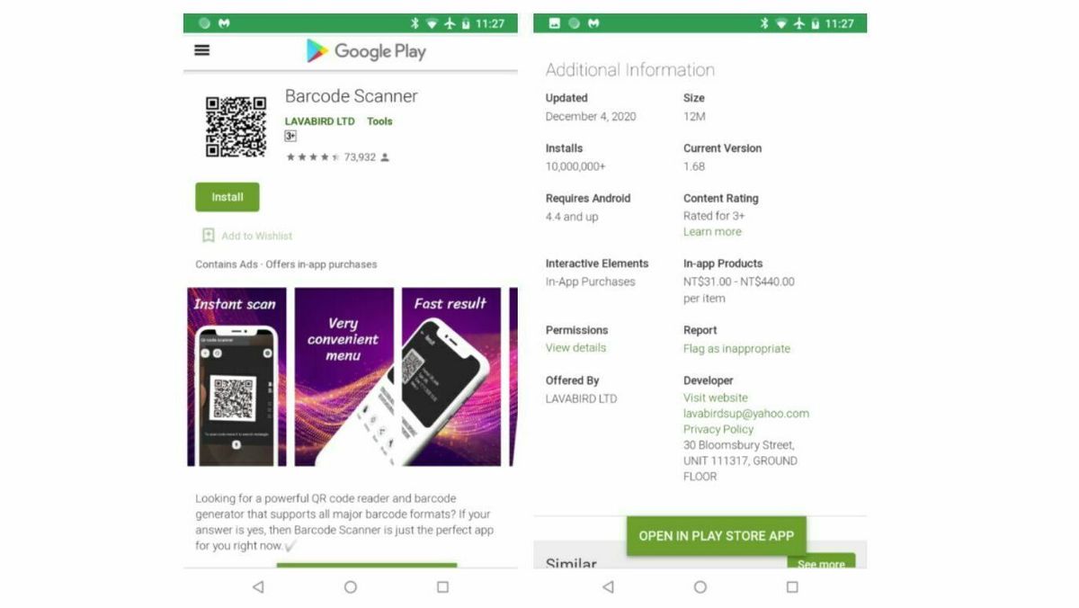 Populær strekkode-skanner til Android ble plutselig ondsinnet – sjekk ...