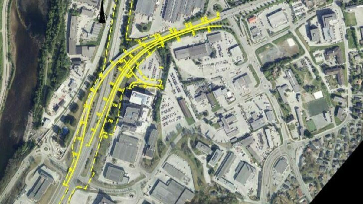 ÅDT er på 47.500: Nå kommer en etterlengtet ombygging av E6 Sluppen | Tu.no