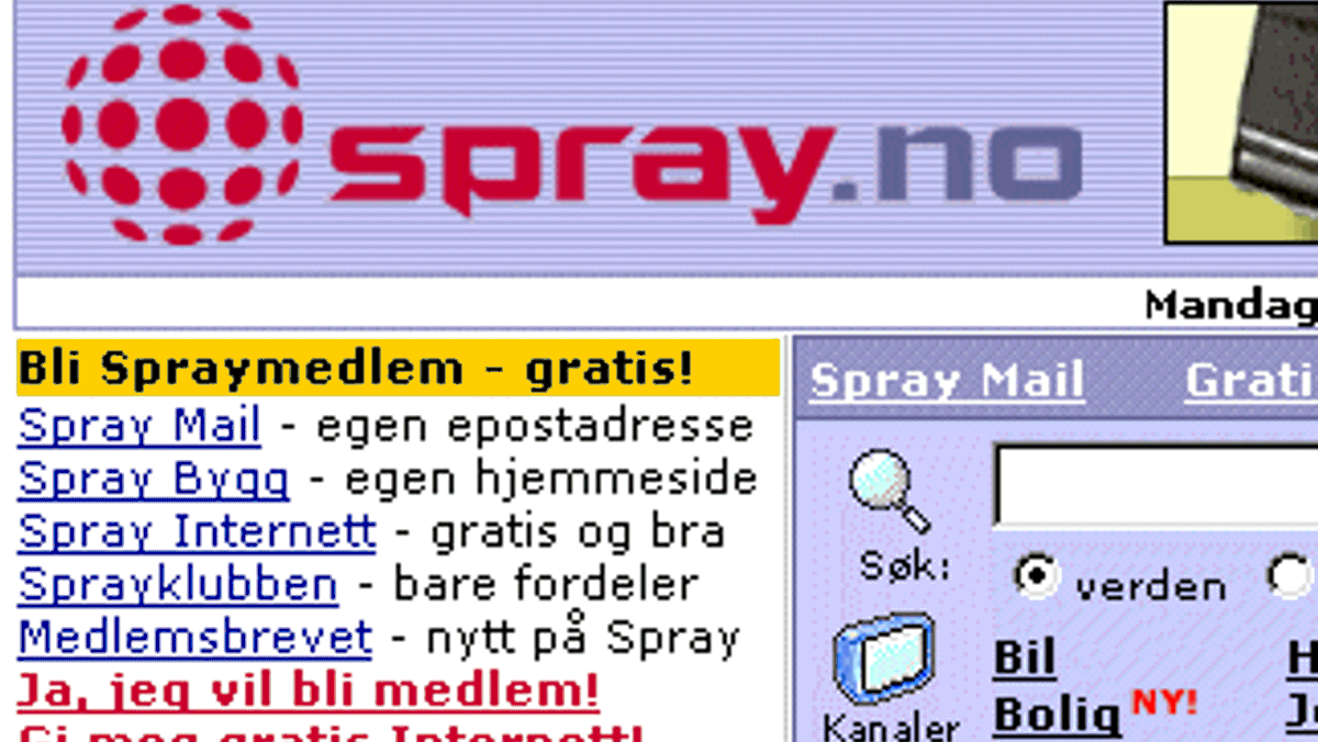 Alt fungerer hos Spray.no | Digi.no