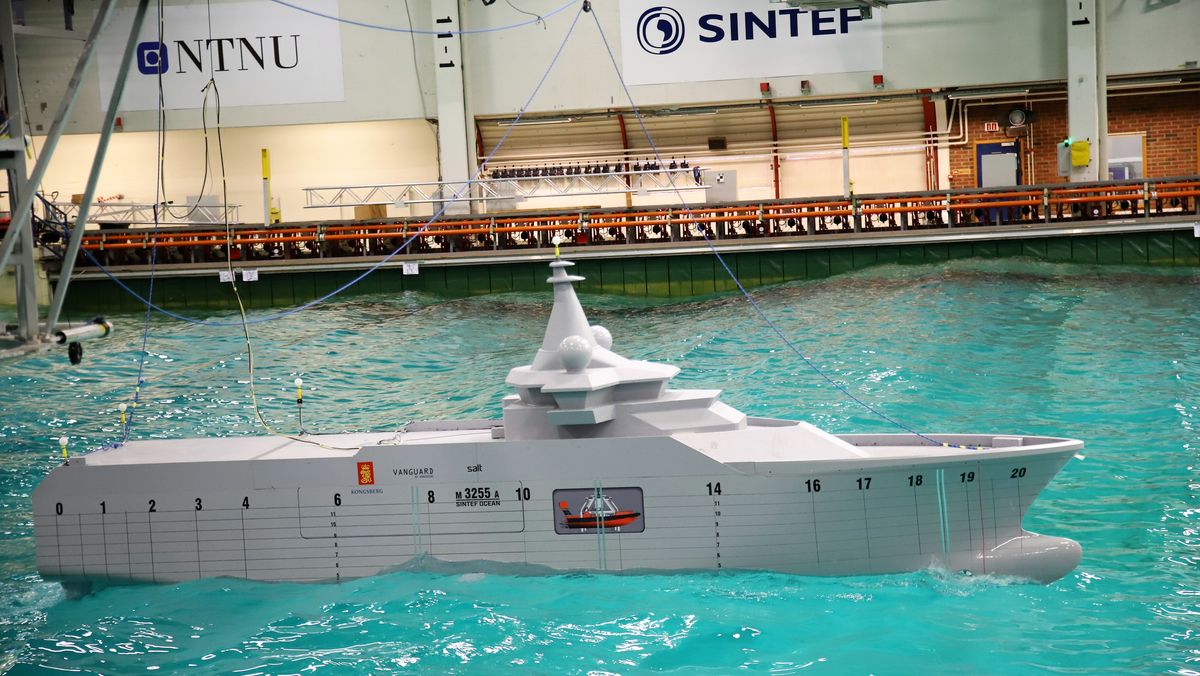 Standardisert skip for Sjøforsvaret – vekker internasjonal interesse ...