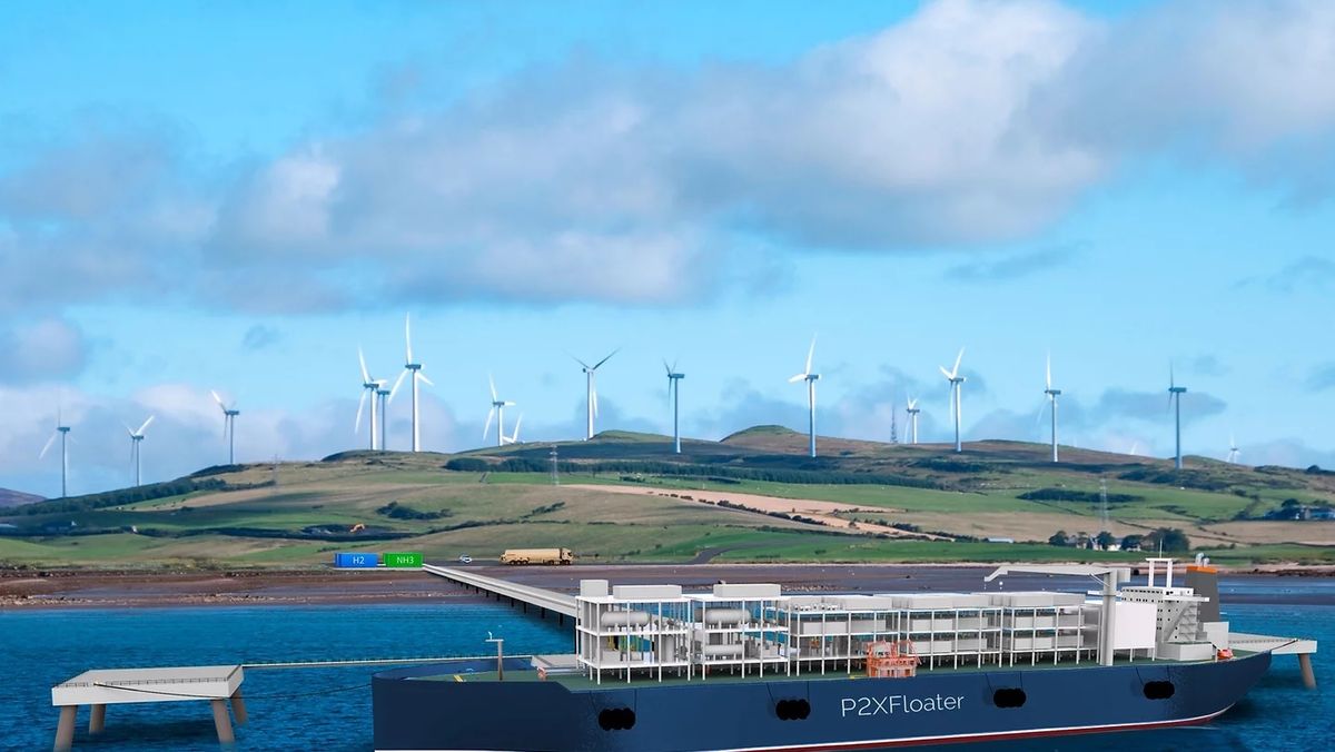 Bygger om gasstanker til ammoniakk- og hydrogenproduksjon | Tu.no