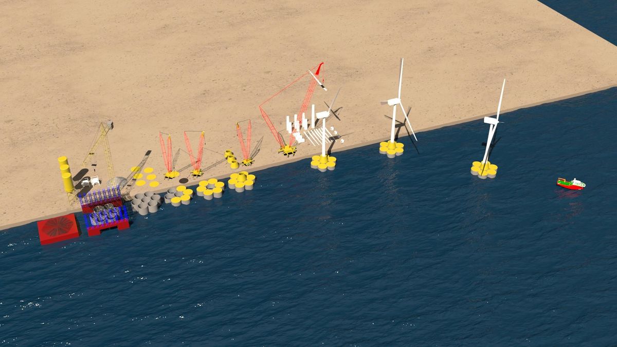 Vil masseprodusere flytende vindturbiner i Norge | Tu.no