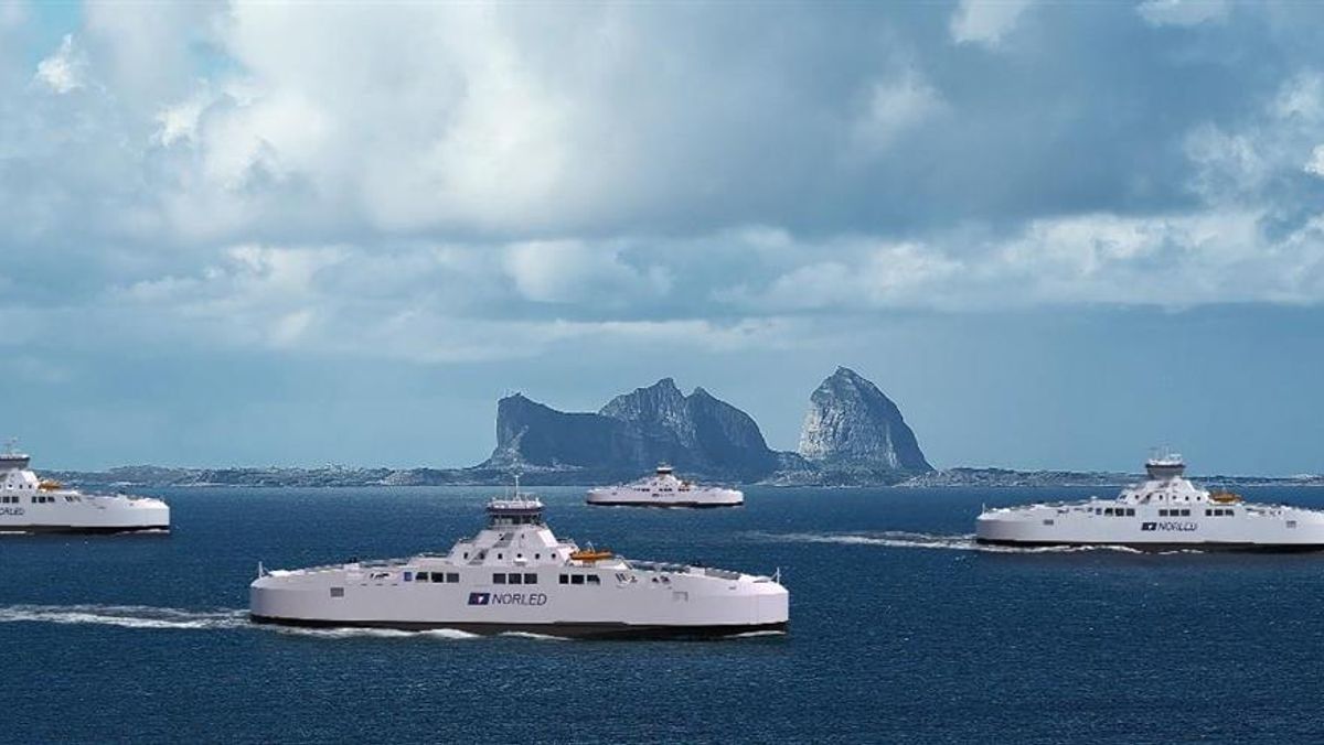 Setter inn nye elektriske ferger på sambandet Stokkvågen-Lovund-Træna ...