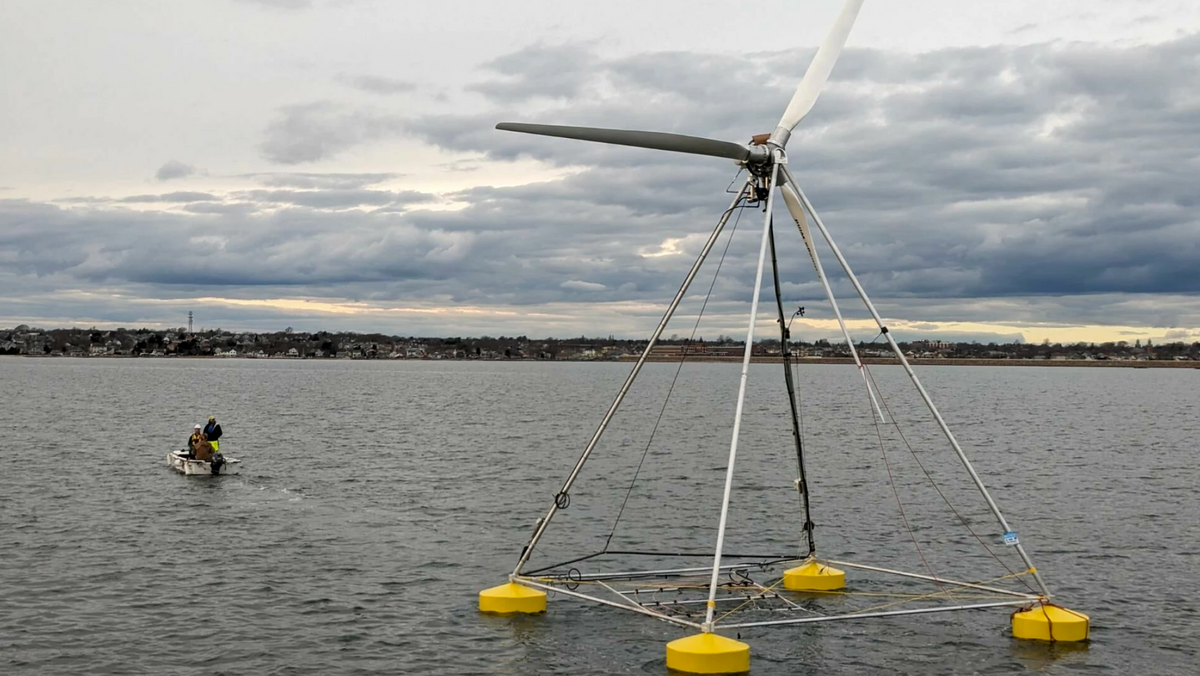 Lette rør skal gjøre flytende havvind billigere | Tu.no