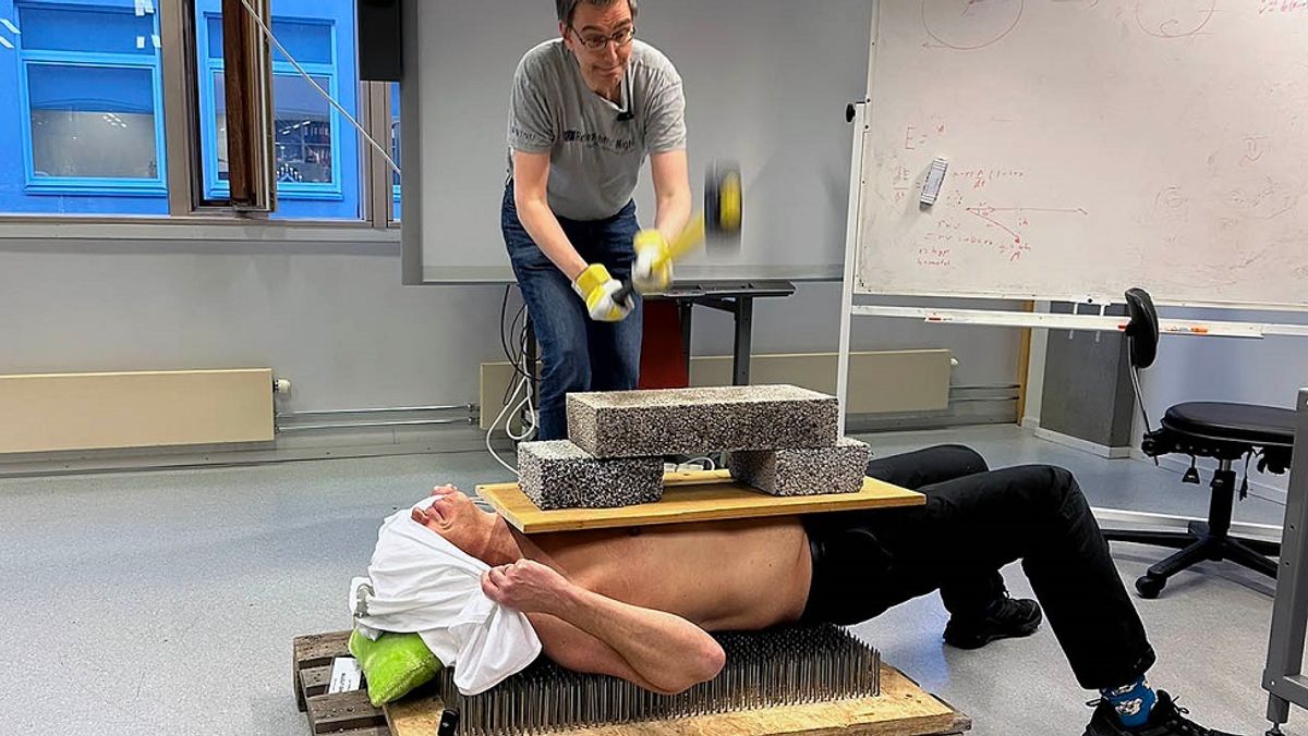 Derfor blir du ikke spiddet på en spikermatte | Tu.no