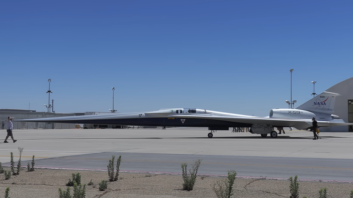 Her takser Nasas stillegående overlydsfly for første gang | Tu.no