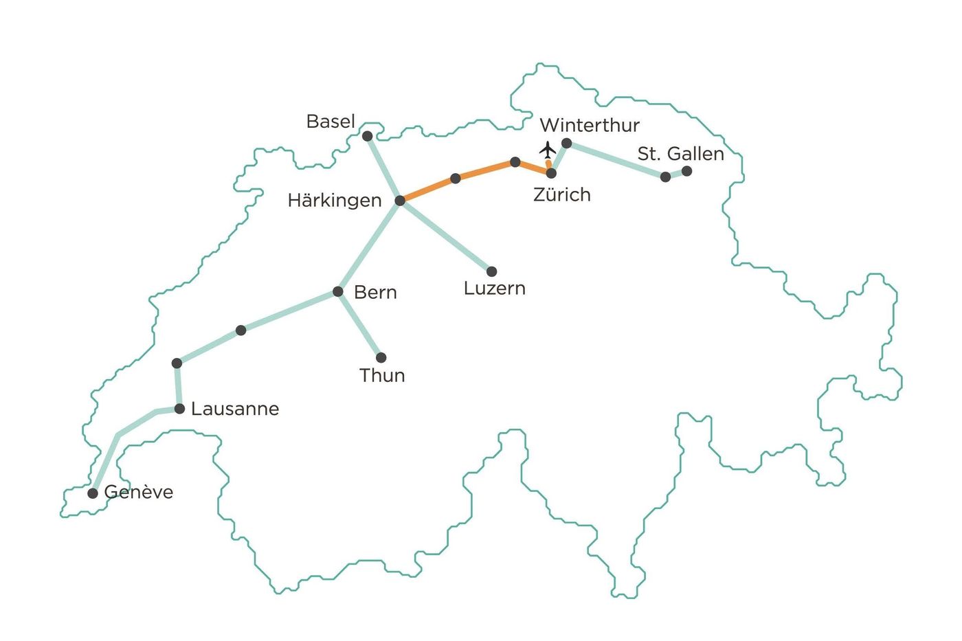 Sveits bygger 500 kilometers tunnel for autonom transport | Tu.no