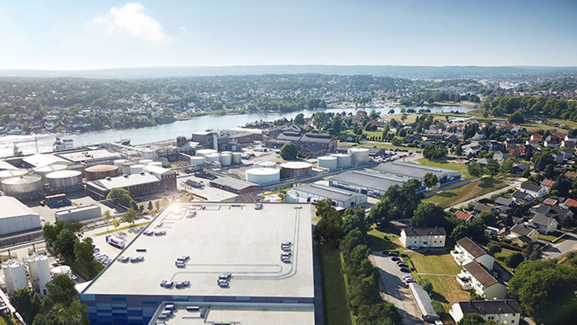 Her kommer Norges første landbaserte lakseoppdrett | Tu.no