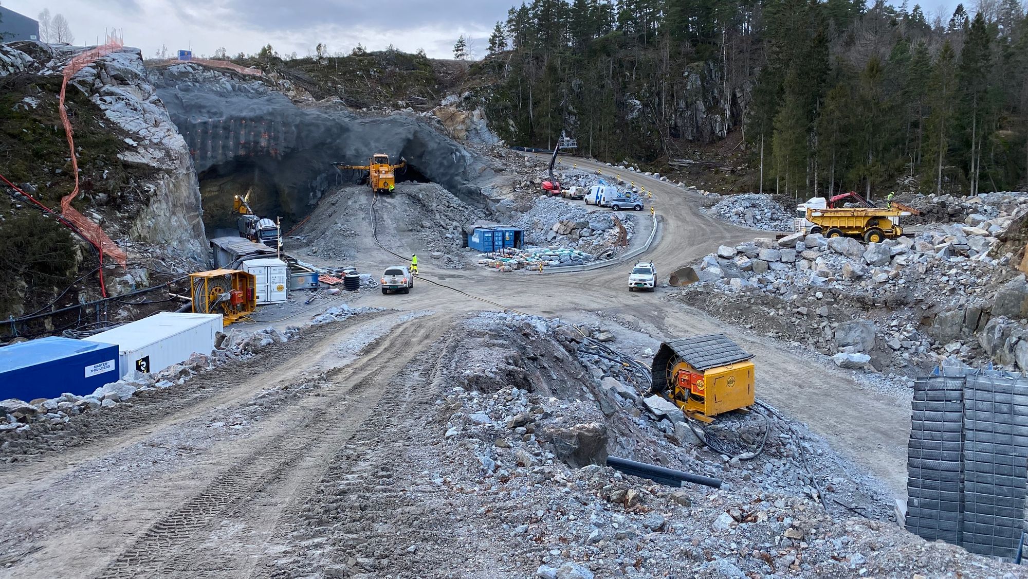 Nye Veier og Eiffage godt i rute med ny E18 Rugtvedt – Langangen | Tu.no