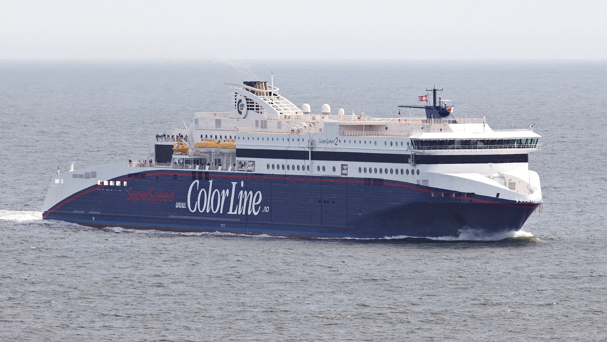 Color Line-ferge kolliderte i Hirtshals – alle avganger søndag er ...