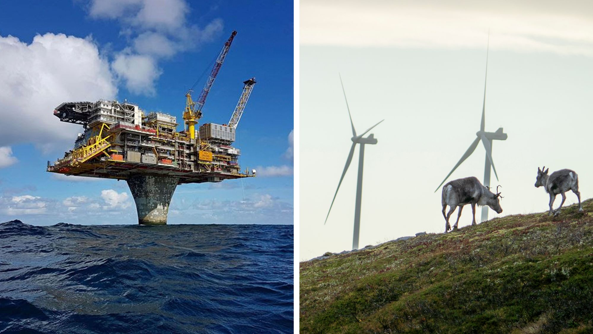 Oljefeltene Draugen og Njord skal få kraft fra land fra Fosen-området ...