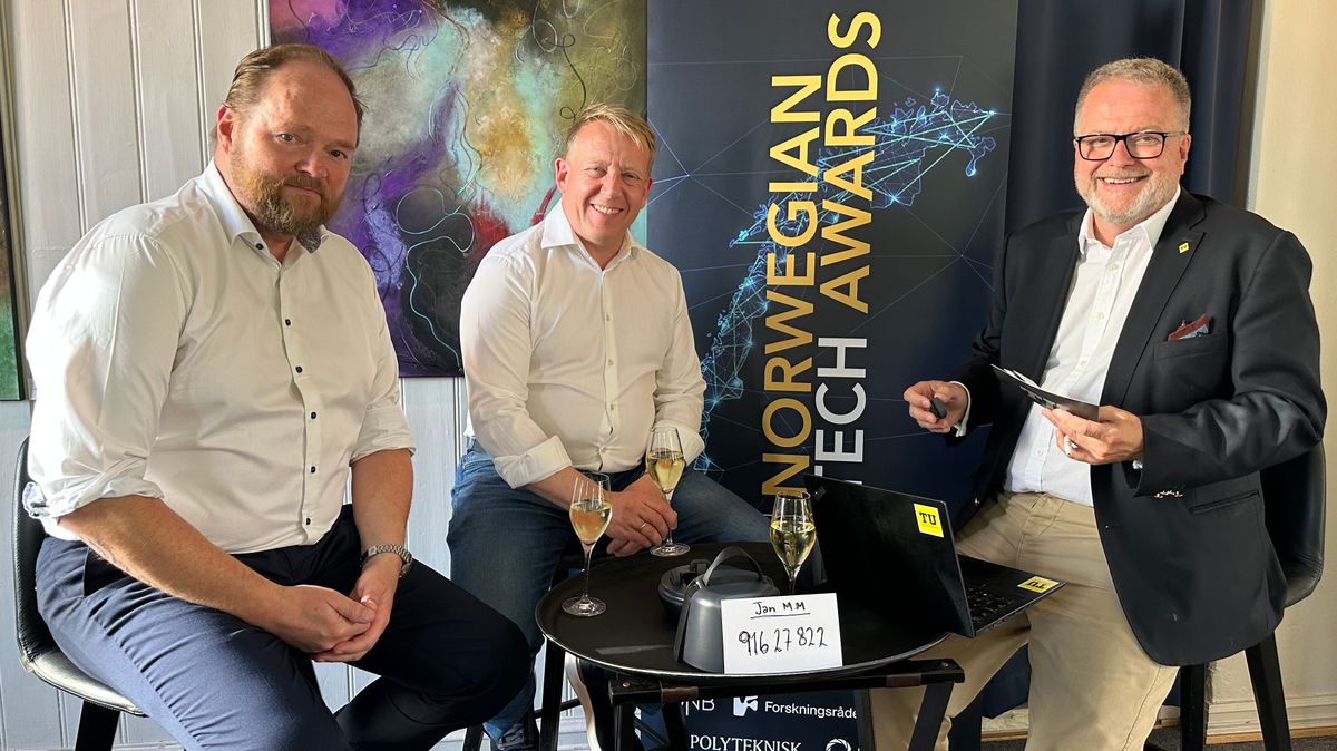 Vant Norwegian Tech Award: – Lukter du saltvann eller sjø, har vi et ...